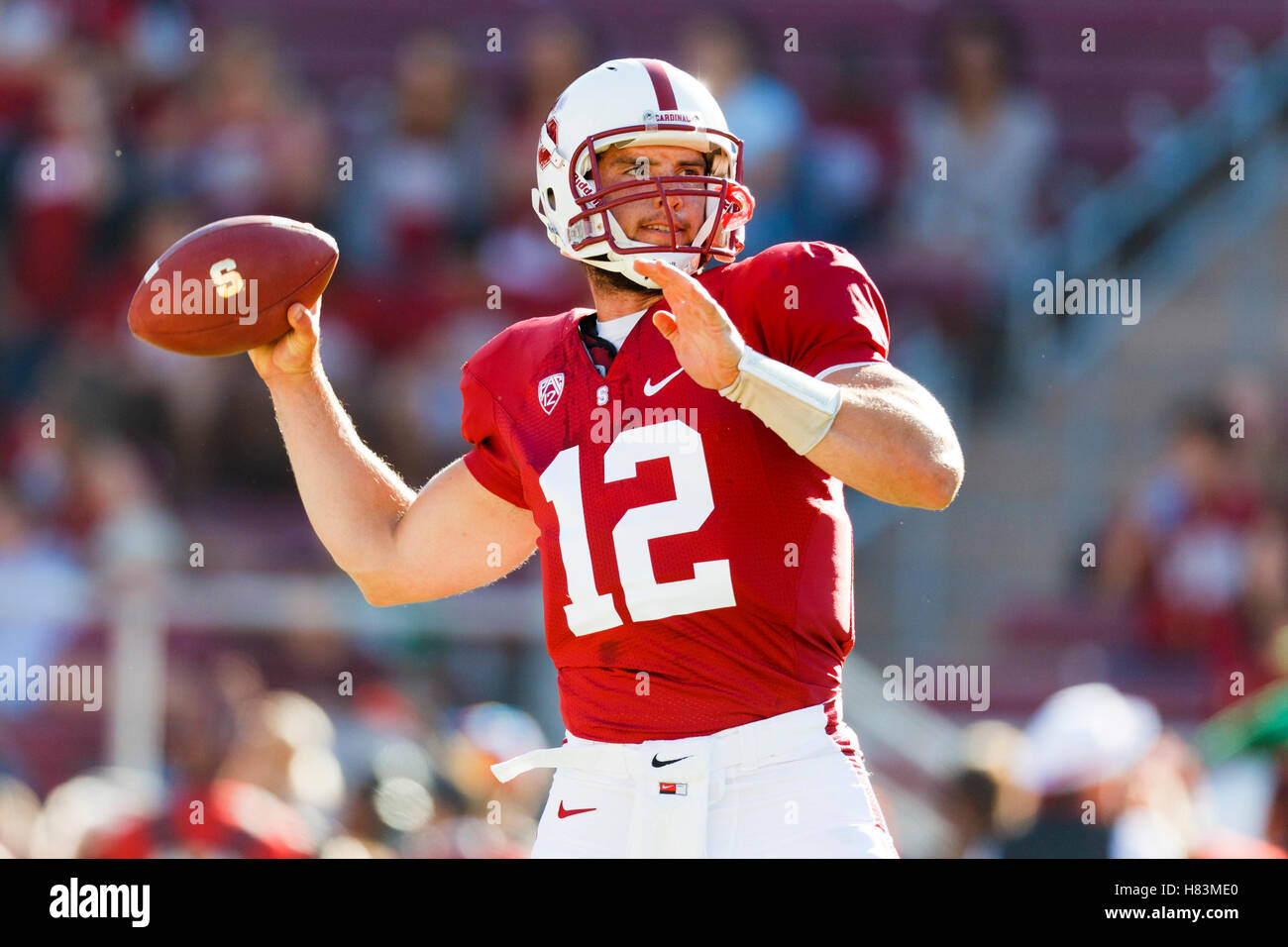 Oct 8, 2011; Stanford CA, USA; Stanford Cardinal quarterback Andrew ...