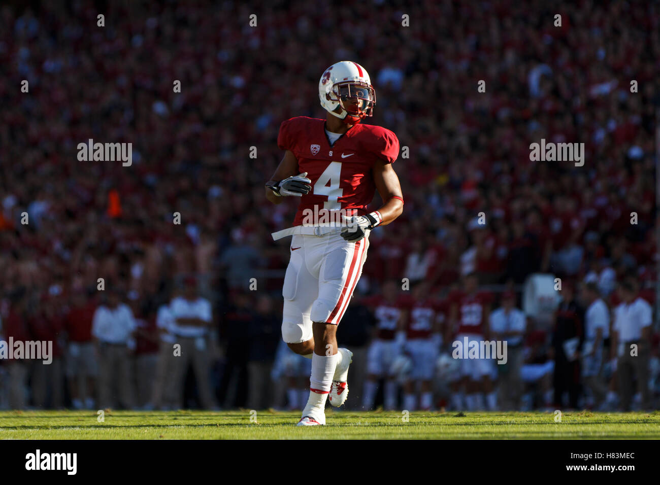 Oct 8, 2011; Stanford CA, USA; Stanford Cardinal wide receiver Drew ...