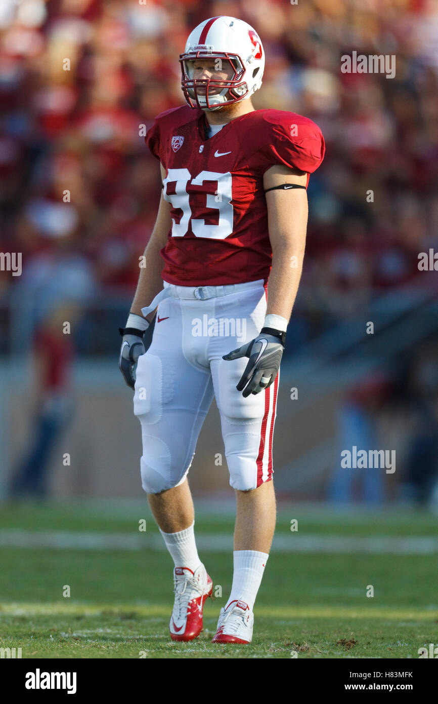 Linebacker trent murphy 93 stanford hi-res stock photography and images ...