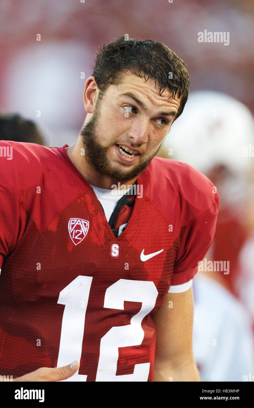 Oct 8, 2011; Stanford CA, USA; Stanford Cardinal quarterback Andrew ...