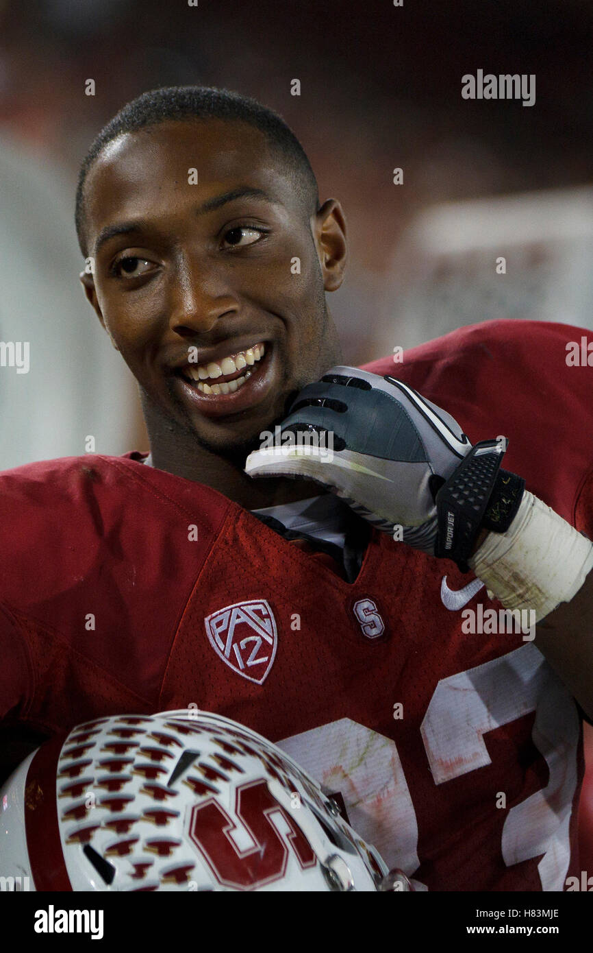 Oct 8, 2011; Stanford CA, USA; Stanford Cardinal running back Stepfan ...