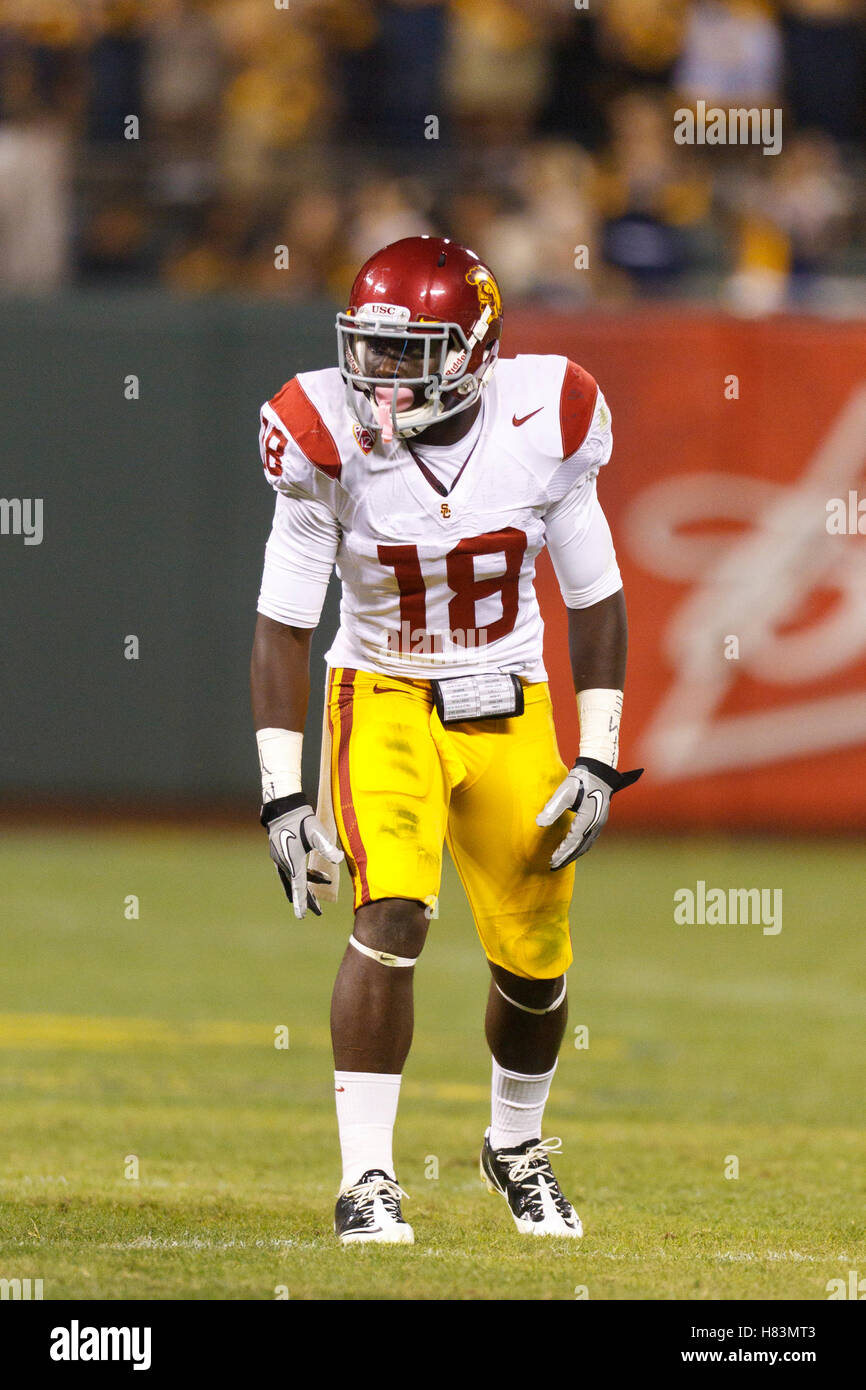 Oct 13, 2011; San Francisco CA, USA; Southern California Trojans ...