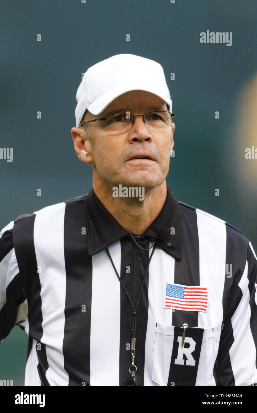 Nov 5, 2011; San Francisco CA, USA; NCAA referee Jay Stricherz during ...