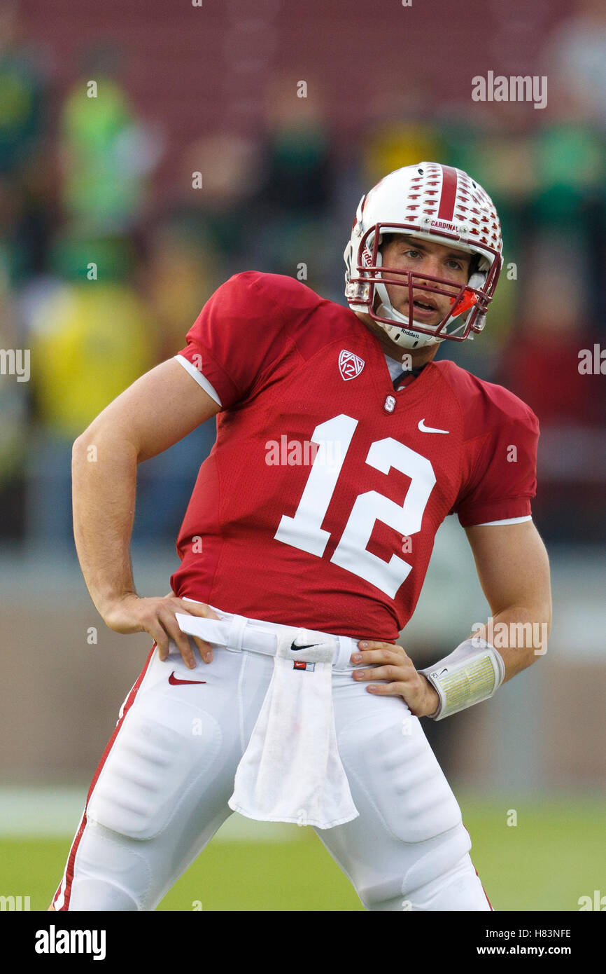 Nov 12, 2011; Stanford CA, USA; Stanford Cardinal quarterback Andrew ...