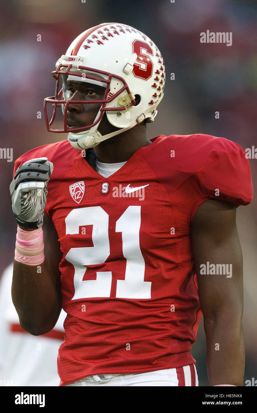 Nov 12, 2011; Stanford CA, USA; Stanford Cardinal wide receiver Jamal ...