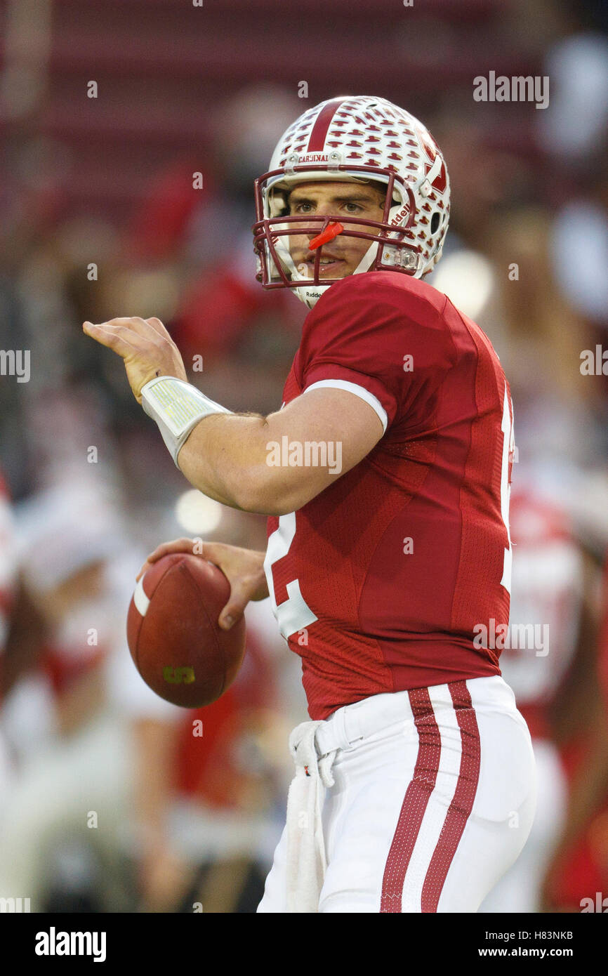 Nov 12, 2011; Stanford CA, USA; Stanford Cardinal quarterback Andrew ...