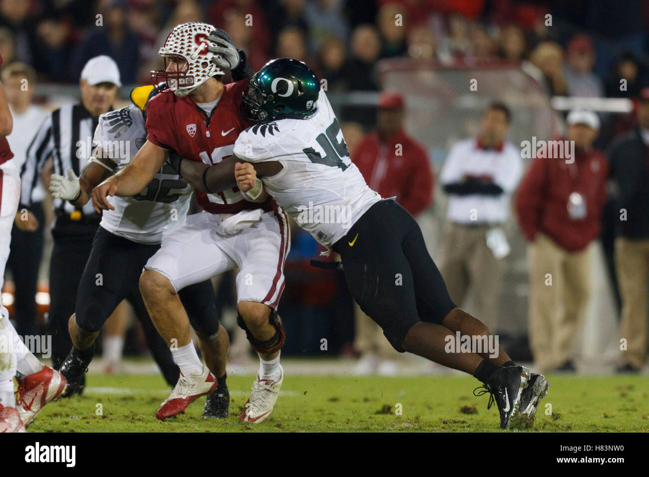 Nov 12, 2011; Stanford CA, USA; Stanford Cardinal quarterback Andrew ...
