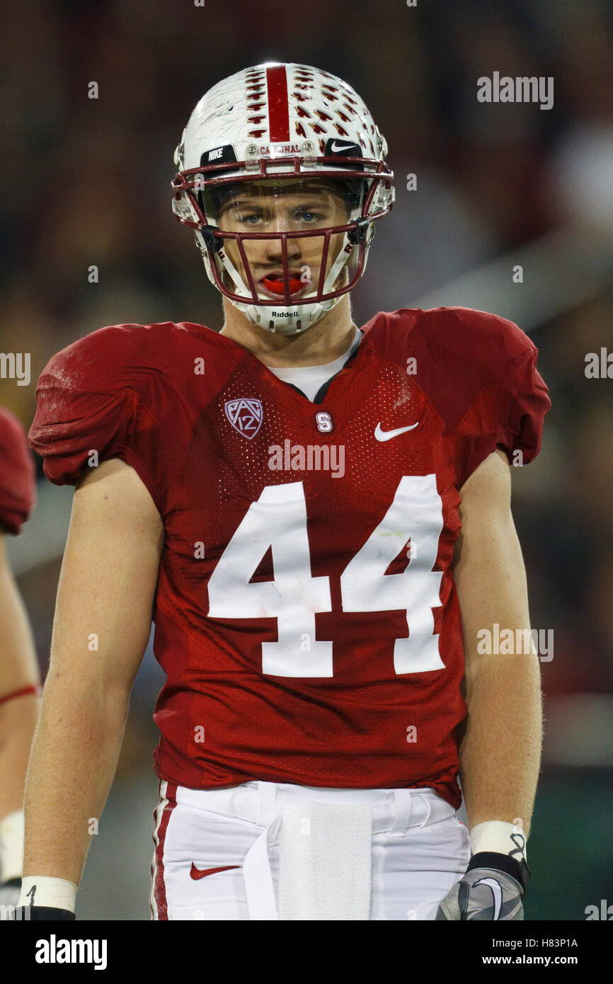 Nov 12, 2011; Stanford CA, USA; Stanford Cardinal linebacker Chase ...