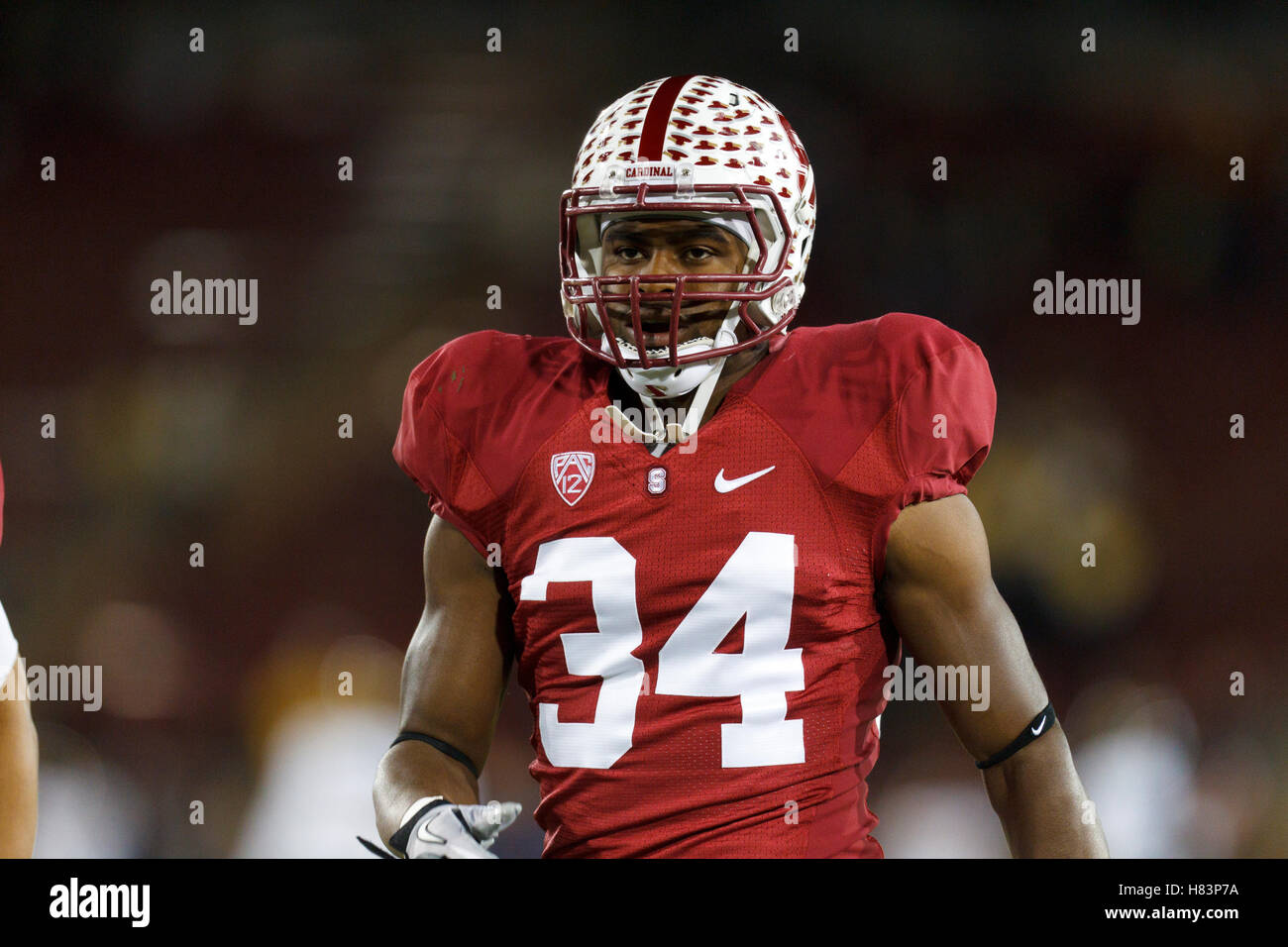 Nov 19, 2011; Stanford CA, USA; Stanford Cardinal running back Jeremy ...