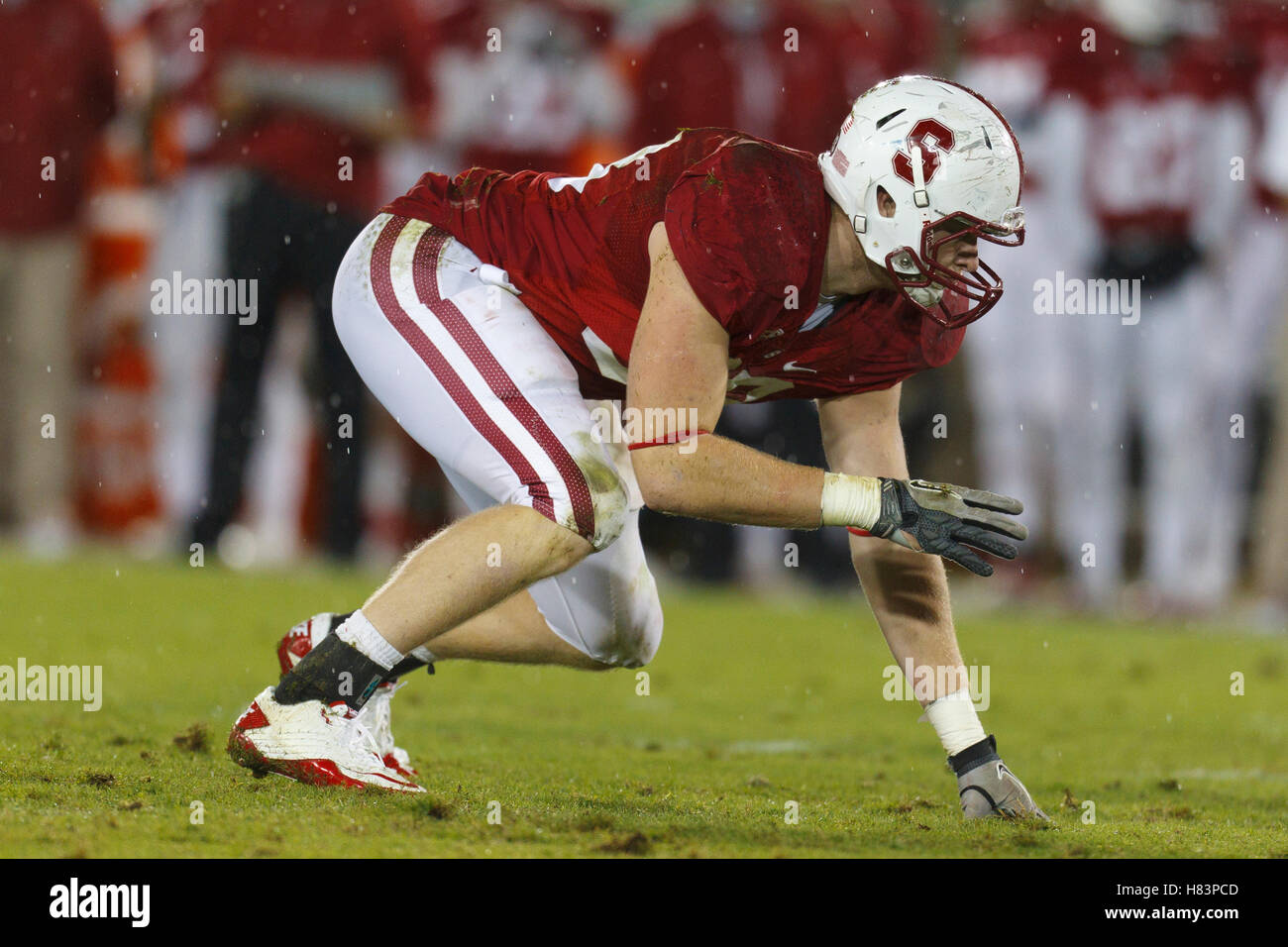 Linebacker trent murphy 93 stanford hi-res stock photography and images ...