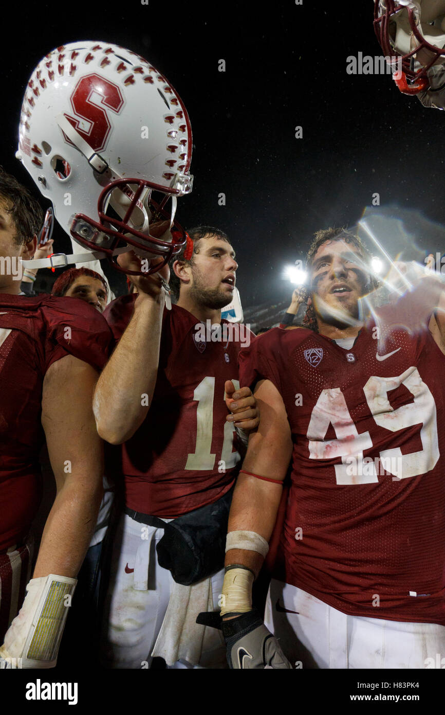 Nov 19, 2011; Stanford CA, USA; Stanford Cardinal quarterback Andrew ...