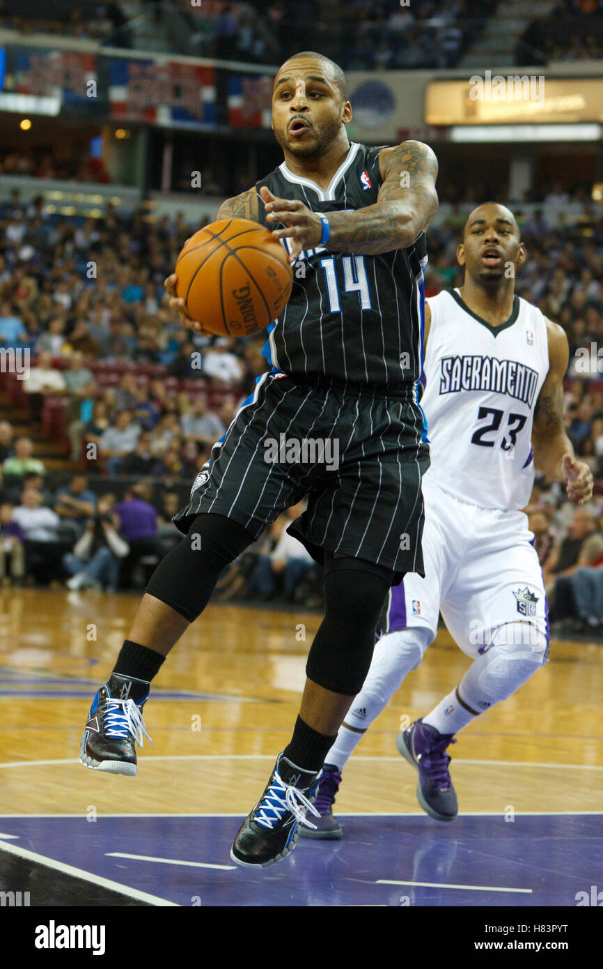 Jan 8, 2012; Sacramento, CA, USA; Orlando Magic point guard Jameer ...