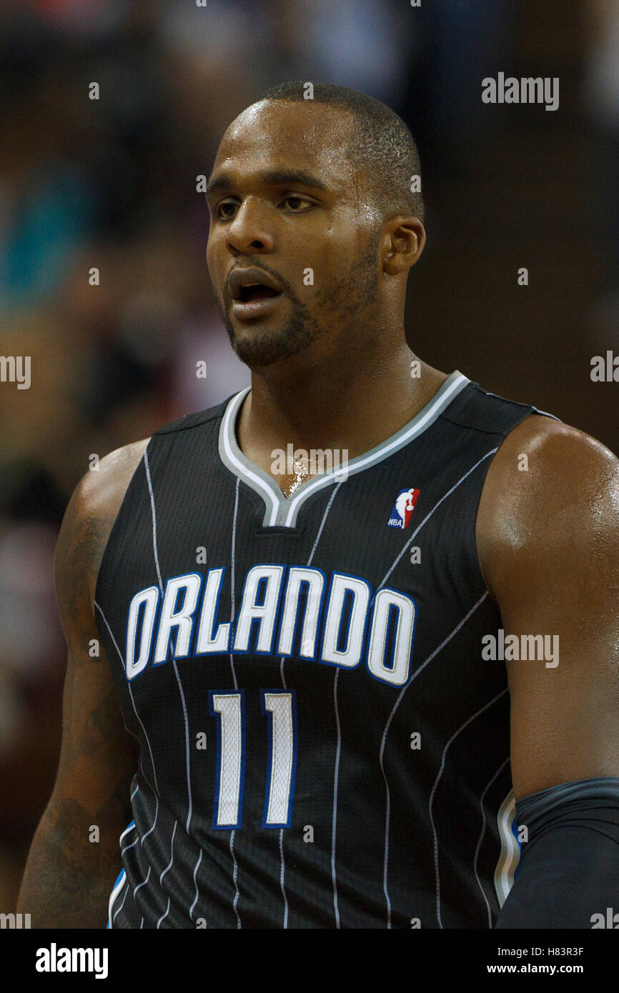 Jan 8, 2012; Sacramento, CA, USA; Orlando Magic power forward Glen ...