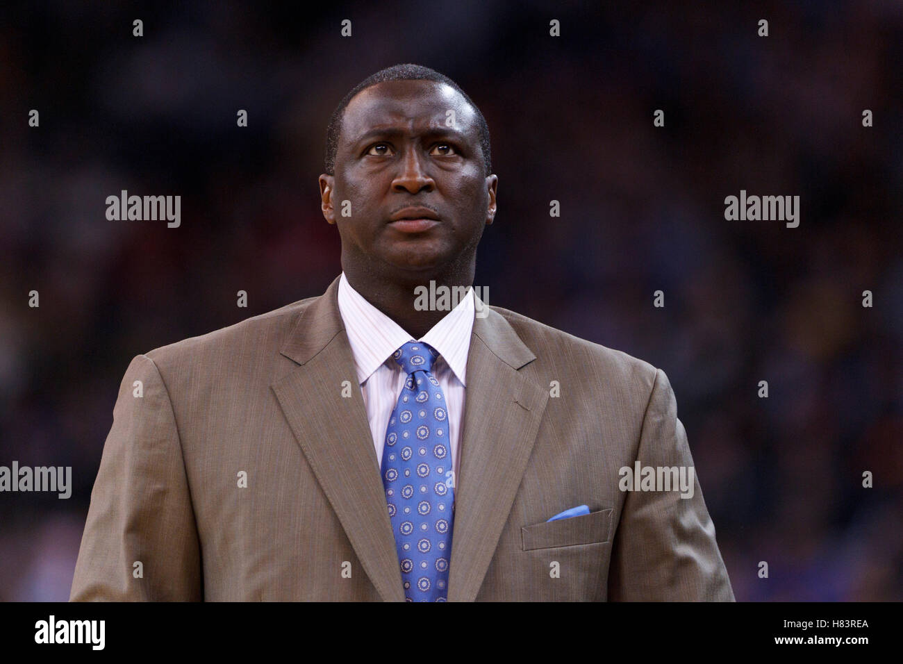 Utah jazz head coach tyrone corbin hi-res stock photography and images ...