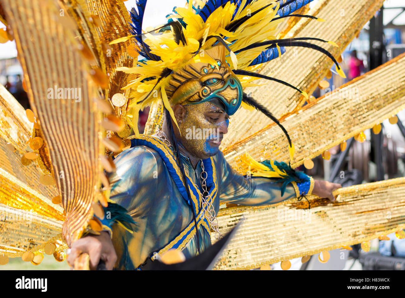 Barbados Crop Over Festival (Grand Kadooment 2016 in Barbados Stock ...