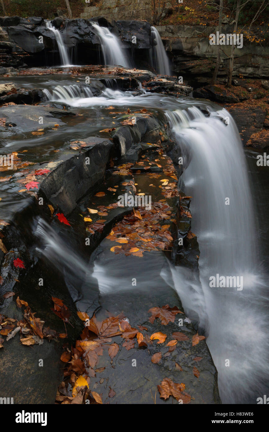Waterfall on New River, West Virginia Stock Photo - Alamy
