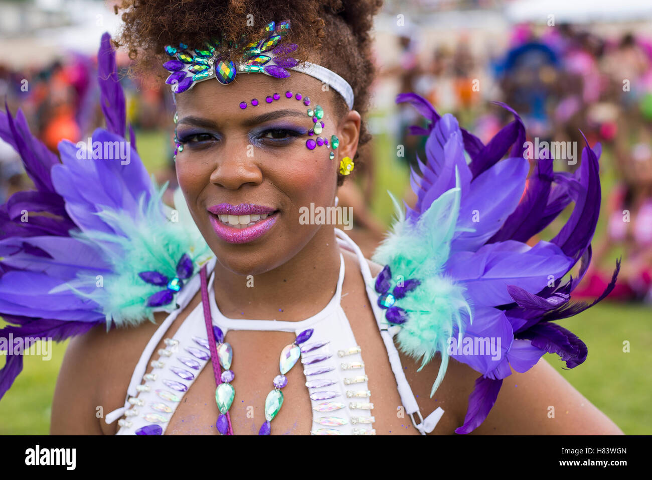Barbados Crop Over Festival (Grand Kadooment 2016 in Barbados Stock ...