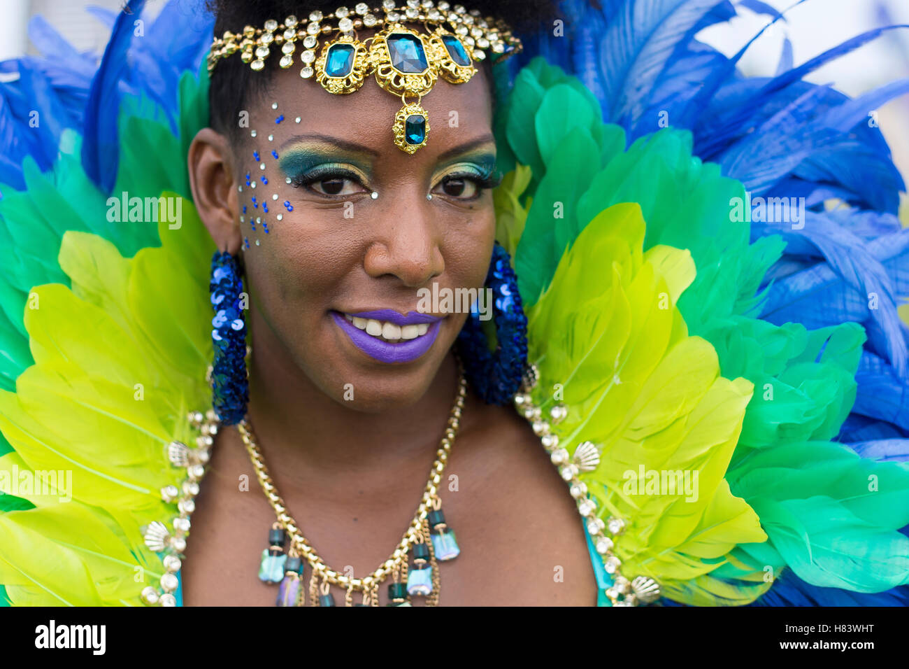 Barbados Crop Over Festival (Grand Kadooment 2016 in Barbados Stock ...