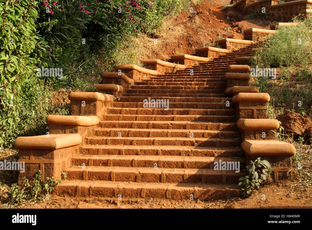 Steps at Panchagani, Mahabaleshwara, Maharashtra Stock Photo - Alamy