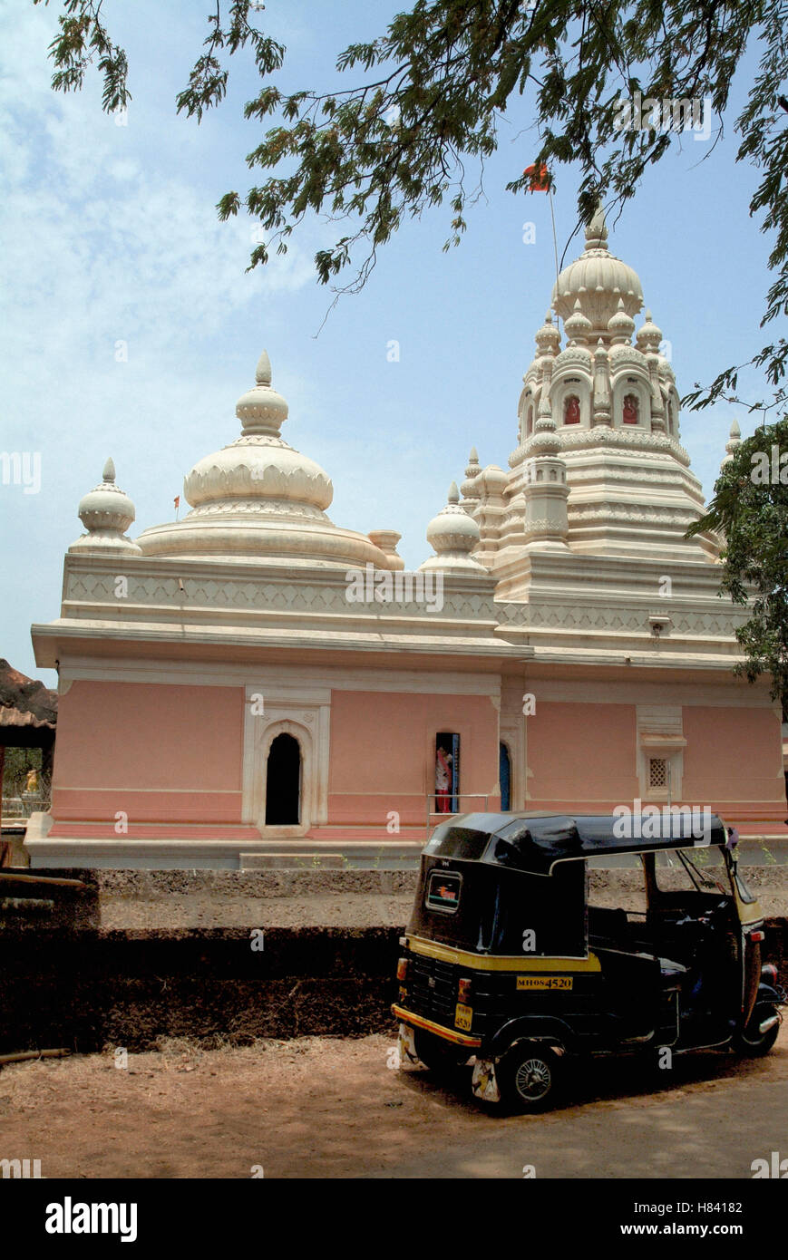 Ganesh temple. Anjarle Maharashtra, India Stock Photo - Alamy