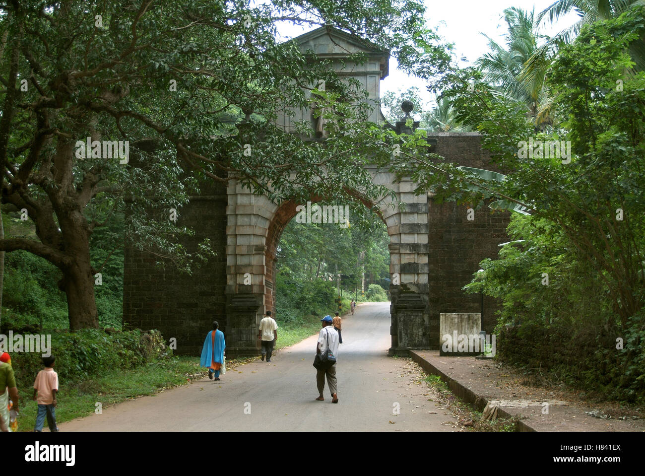 Old Goa entrance, Goa, India Stock Photo - Alamy