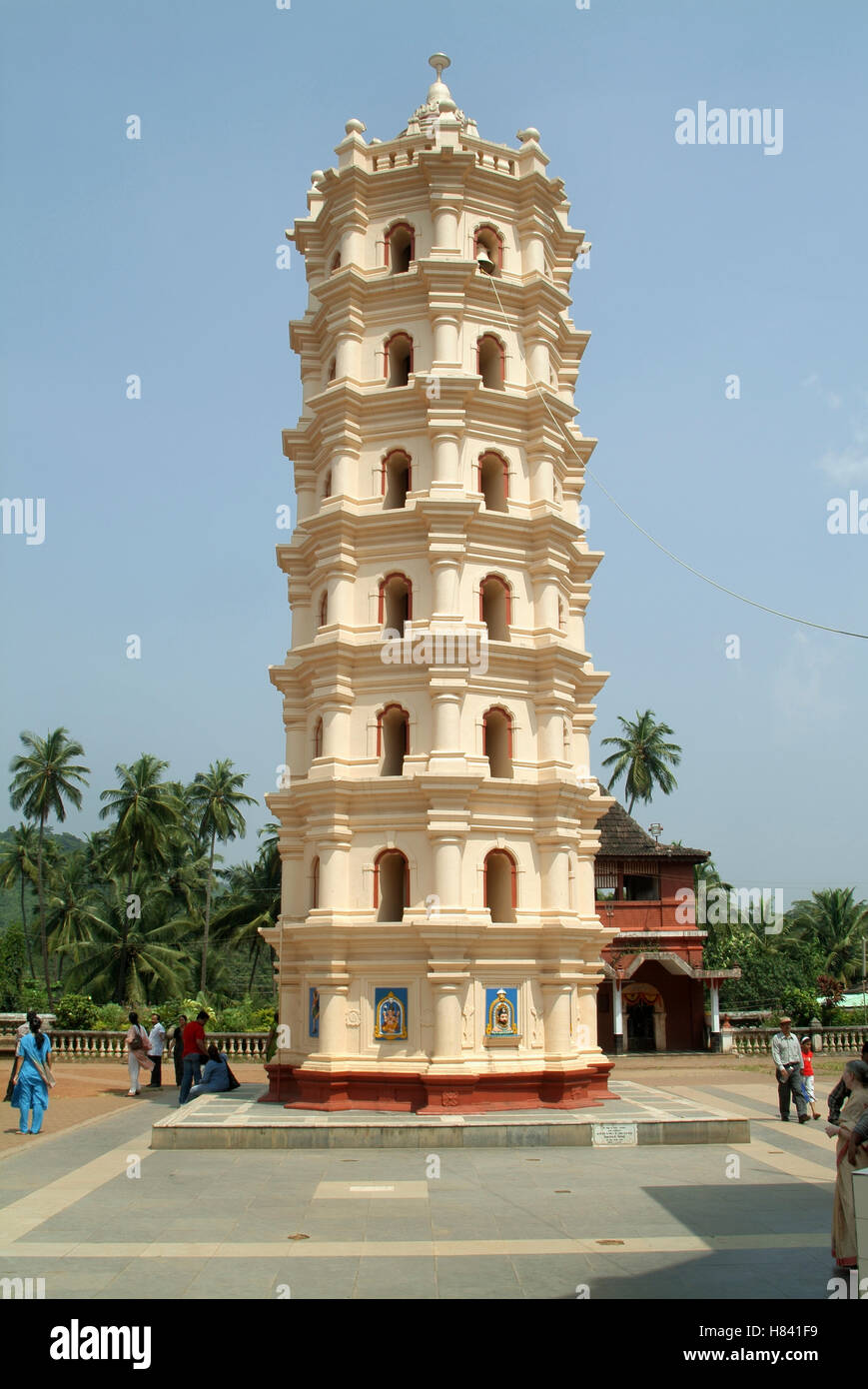 Seven story temple hi-res stock photography and images - Alamy