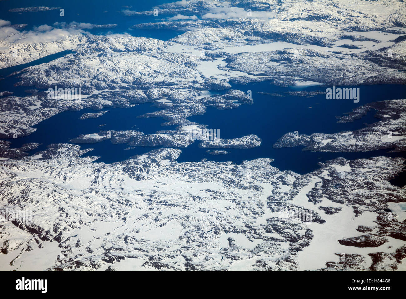 Fjord landscape, Greenland Stock Photo - Alamy