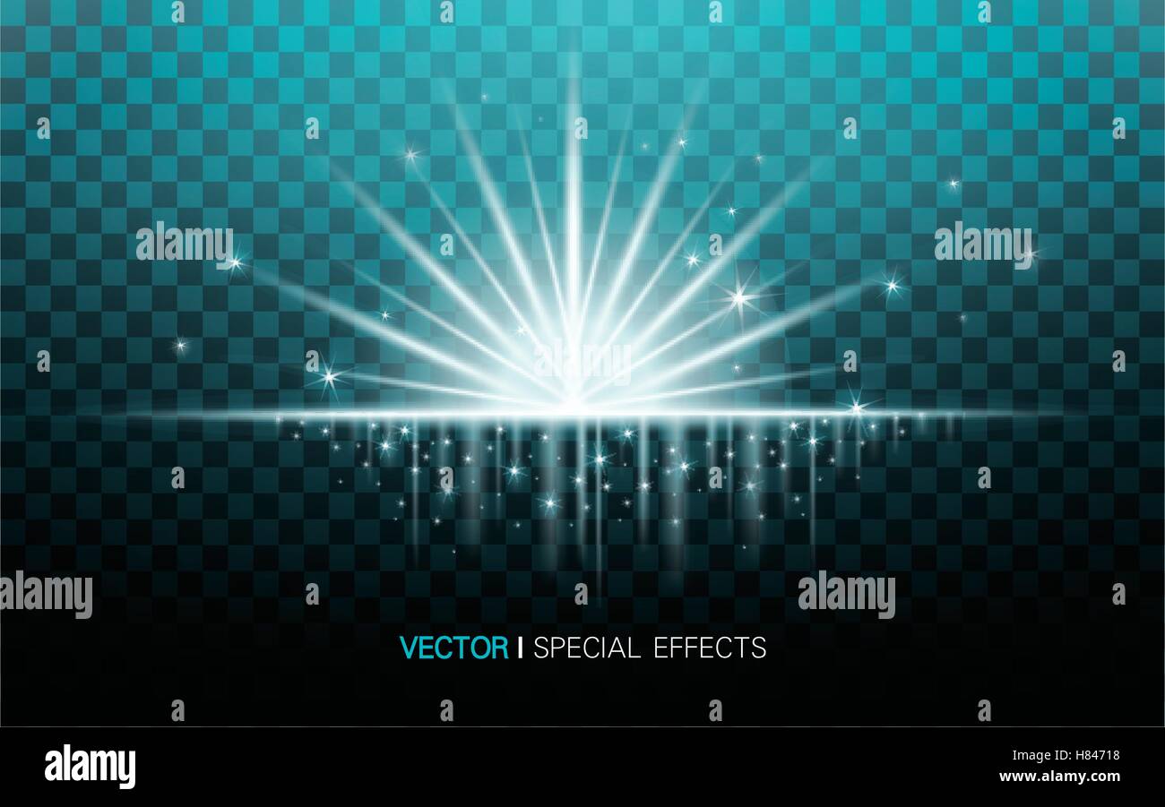 turquoise light glowing in the middle of the background, 3d ...