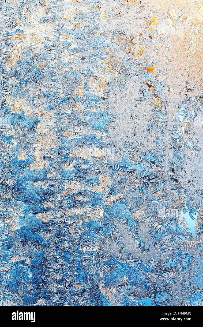 Frosty pattern glass hi-res stock photography and images - Alamy