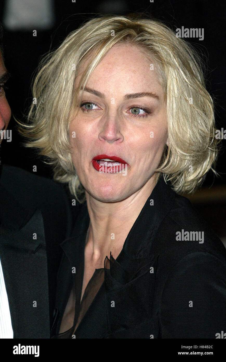 SHARON STONE 2002 VANITY FAIR OSCAR PARTY MORTON'S RESTAURANT BEVERLY ...