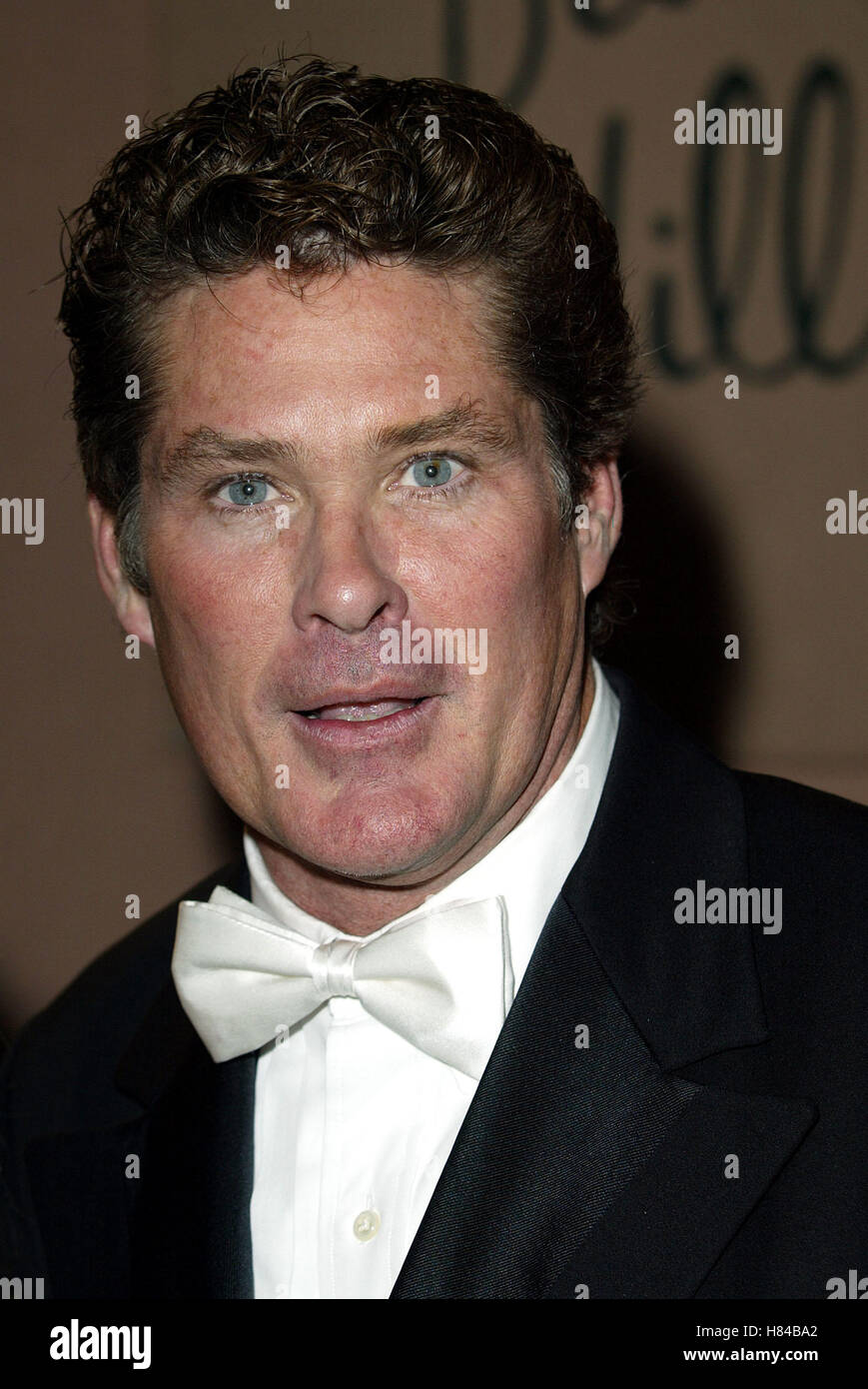 DAVID HASSELHOFF NIGHT OF 100 STARS OSCAR PARTY BEVERLY HILLS HOTEL LOS ...