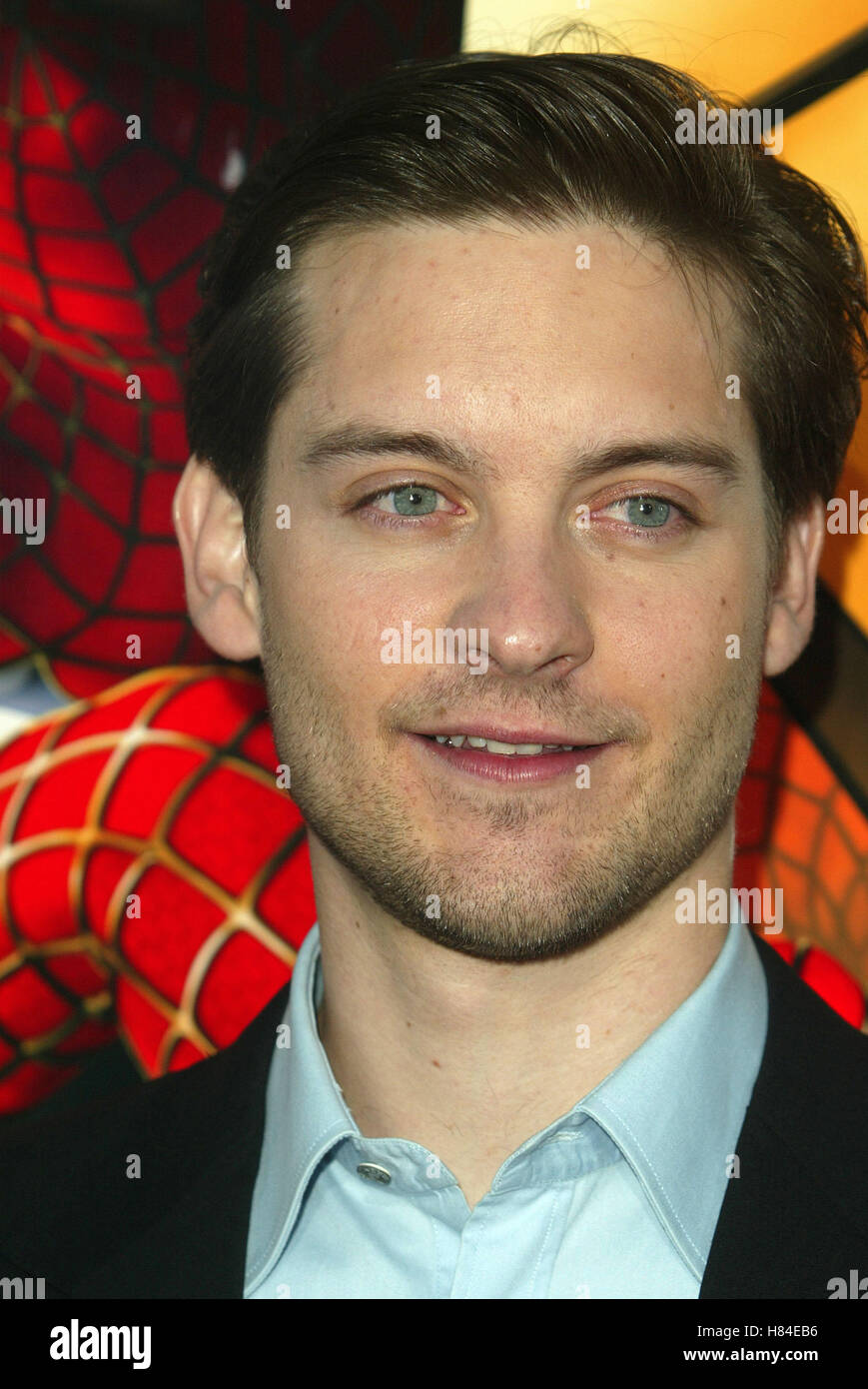 Tobey Maguire Premiere Spider Man High Resolution Stock Photography and ...