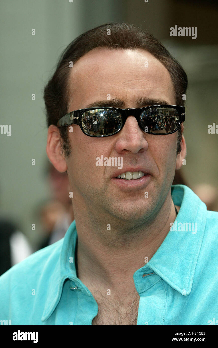 NICOLAS CAGE JOHN WOO HANDPRINTS CEREMONY MANN'S CHINESE THEATRE ...