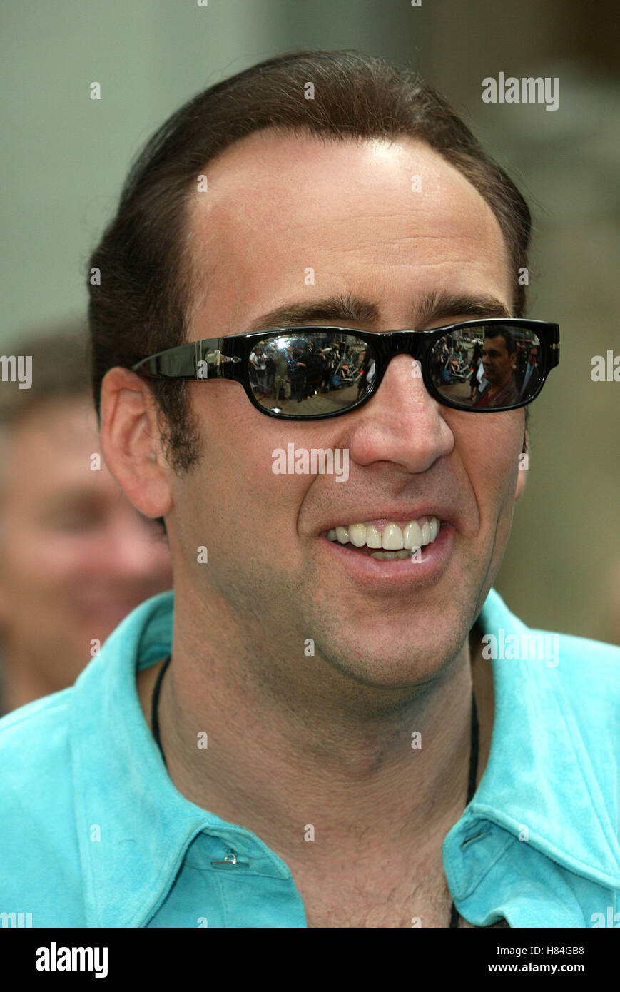 NICOLAS CAGE JOHN WOO HANDPRINTS CEREMONY MANN'S CHINESE THEATRE ...