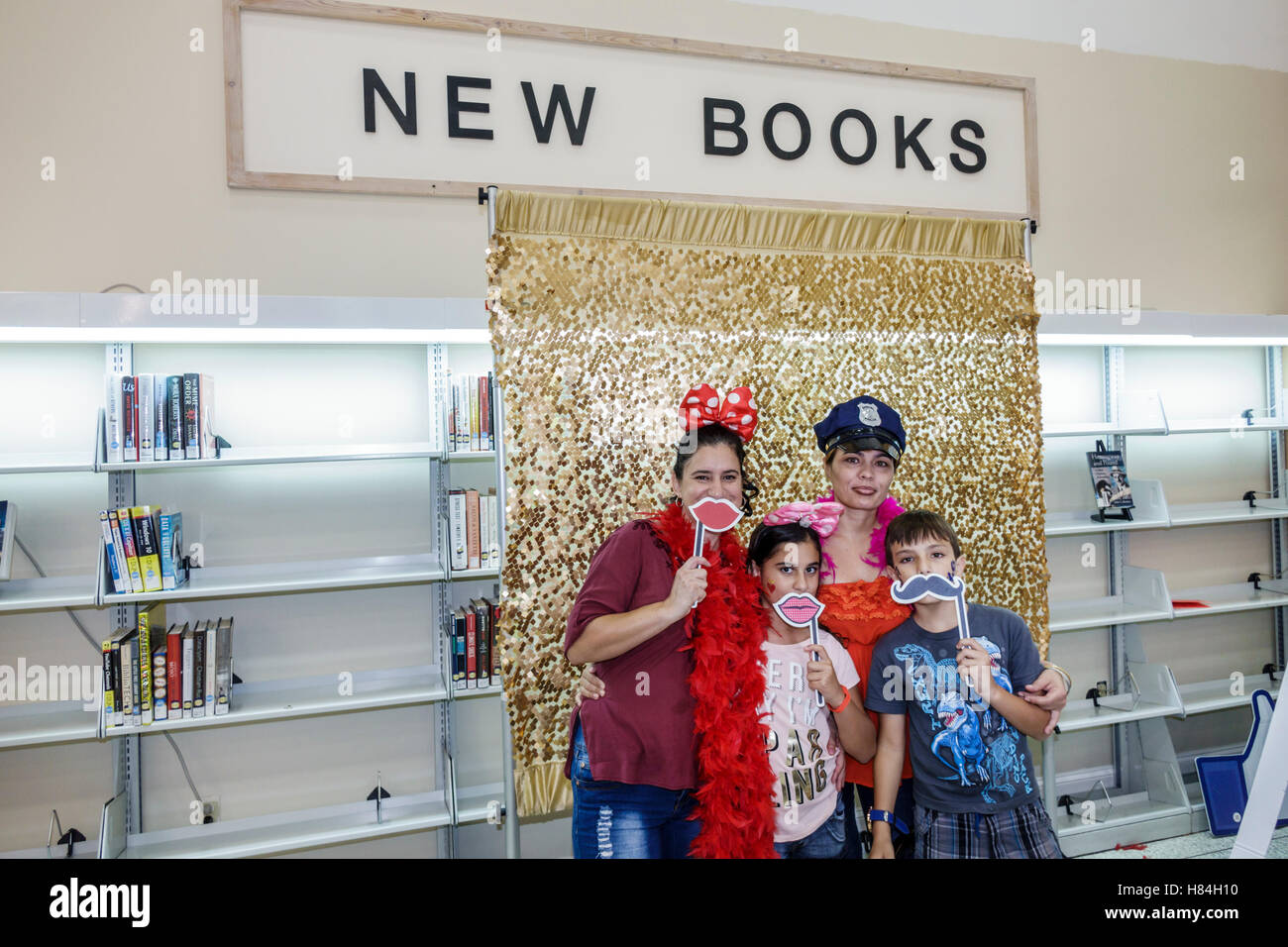 Miami Florida,Hialeah,JFK Library,Health and Literacy Fair,interior ...
