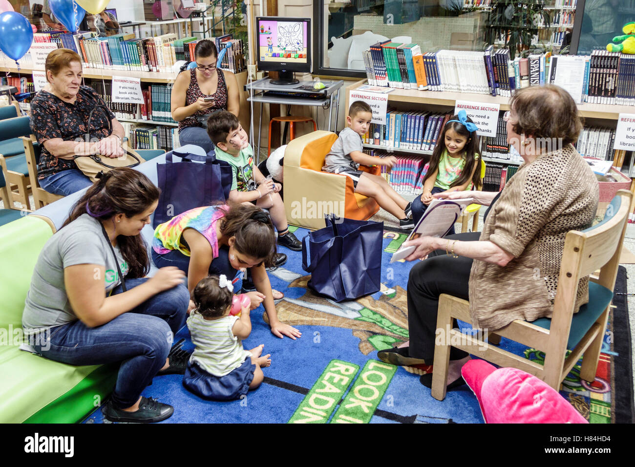 Miami Florida,Hialeah,JFK Library,Health and Literacy Fair,interior ...
