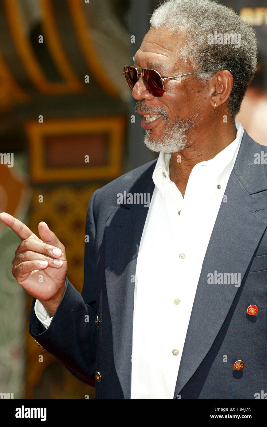 MORGAN FREEMAN MORGAN FREEMAN HANDPRINT EVENT GRAUMAN'S CHINESE THEATRE ...