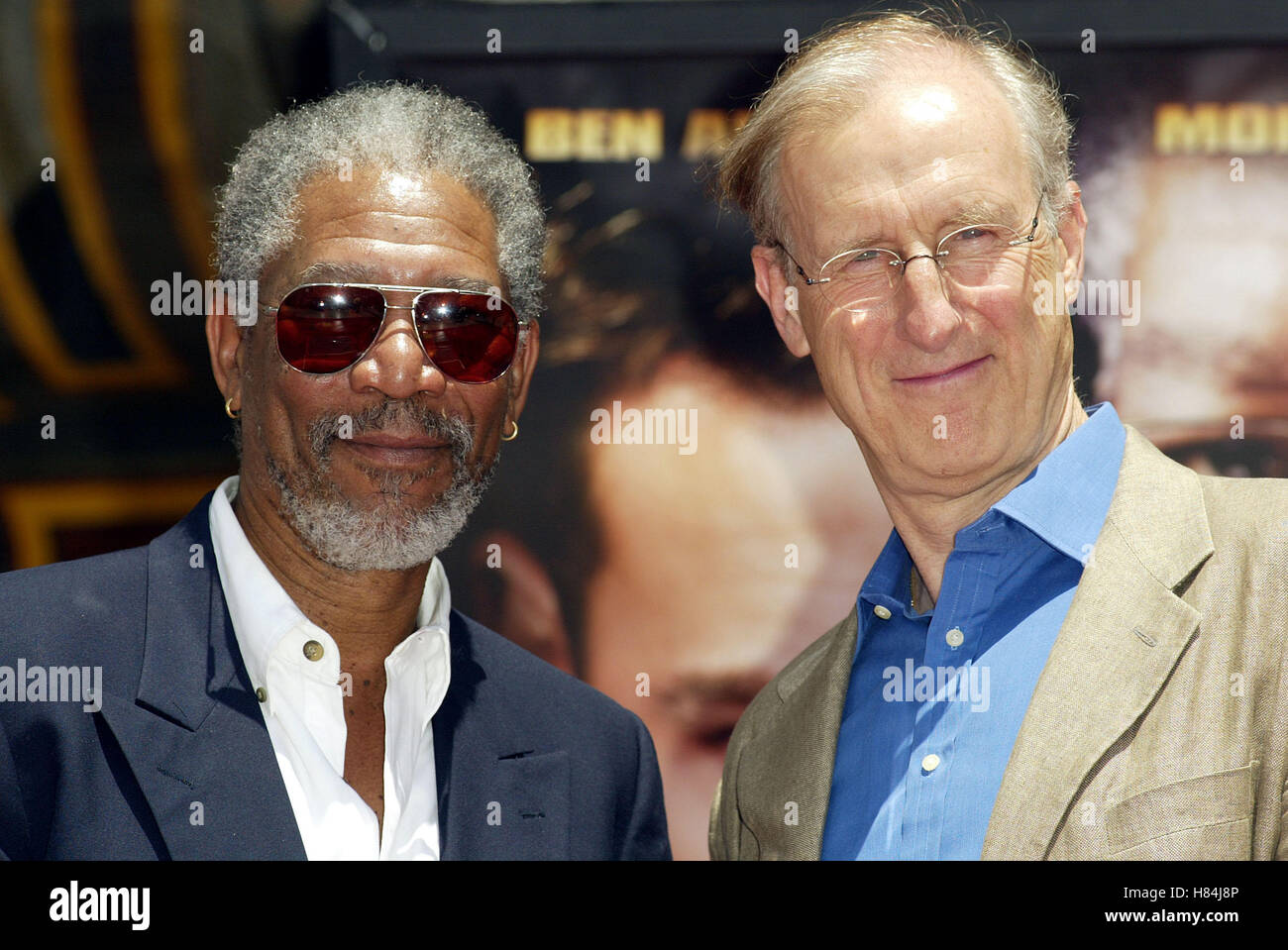 MORGAN FREEMAN JAMES CROMWELL MORGAN FREEMAN HANDPRINT EVENT GRAUMAN'S ...