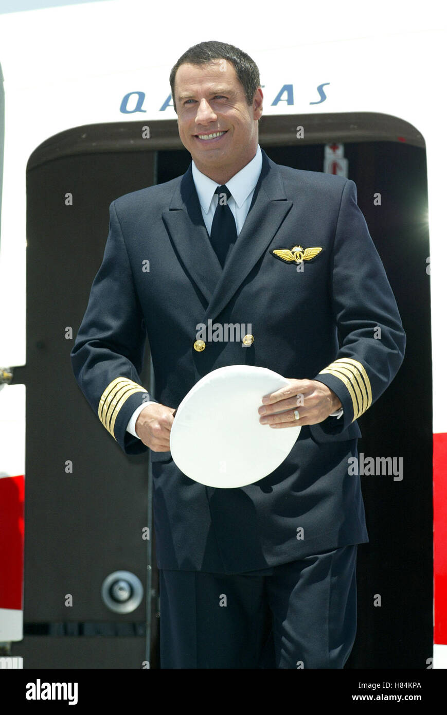 JOHN TRAVOLTA QANTAS AMBASSADOR AT LARGE LOS ANGELES AIRPORT LOS ...