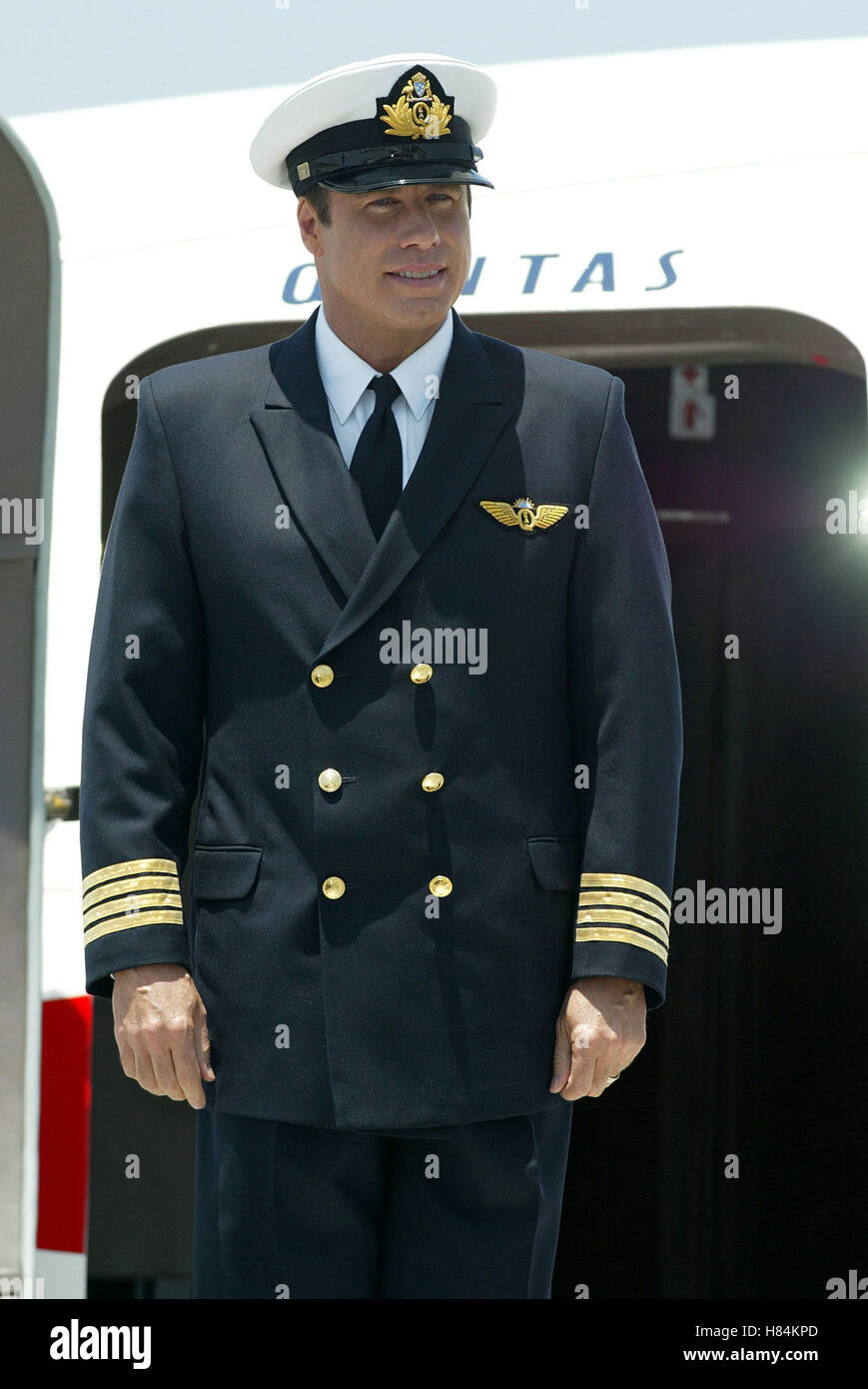JOHN TRAVOLTA QANTAS AMBASSADOR AT LARGE LOS ANGELES AIRPORT LOS ...