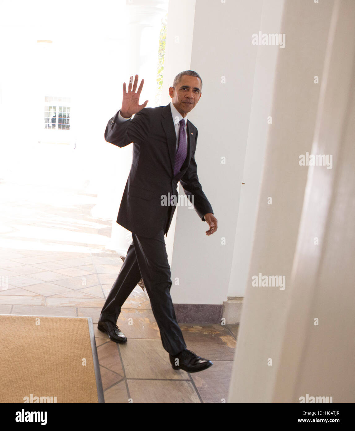 Washington DC, USA. 8th Nov, 2016. United States President Barack Obama ...