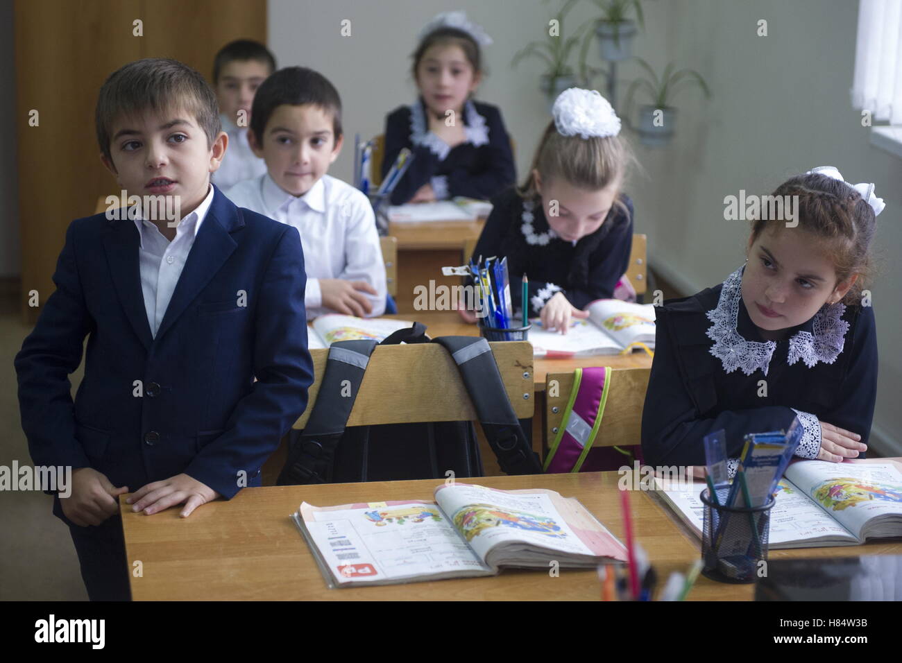 Russian School Children Uniform High Resolution Stock Photography and ...
