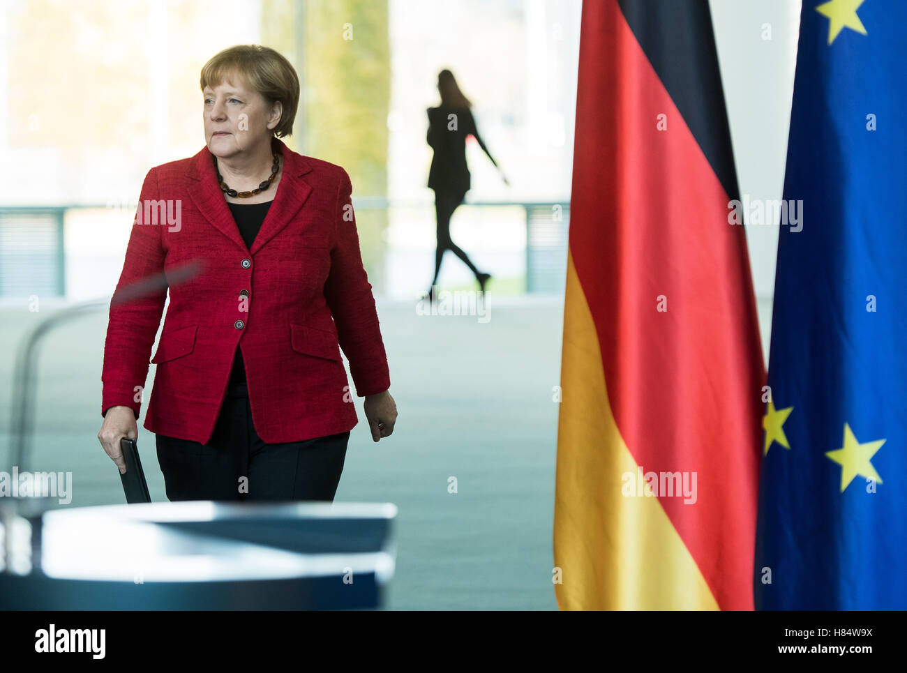 Berlin, Germany. 09th Nov, 2016. German Chancellor Angela Merkel ...