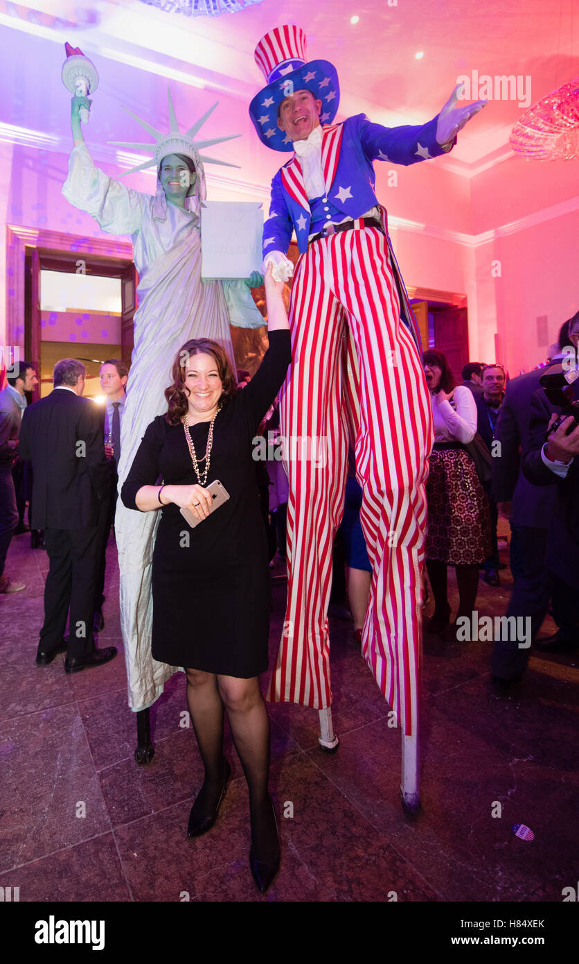 Munich, Germany. 8th Nov, 2016. US general consul Jennifer Gavito poses ...