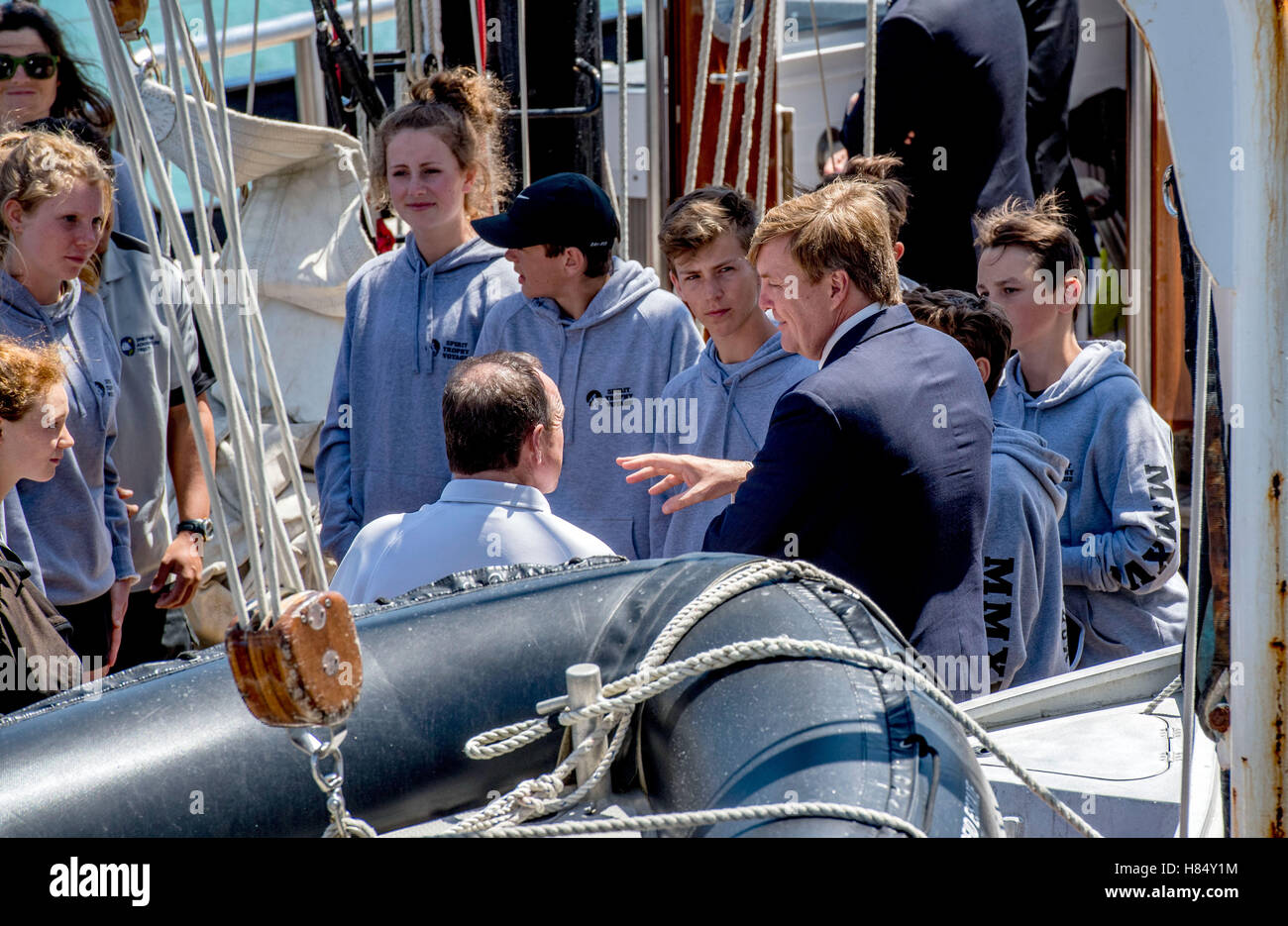 Auckland, New Zealand. 9th Nov, 2016. Queen Maxima of The Netherlands ...