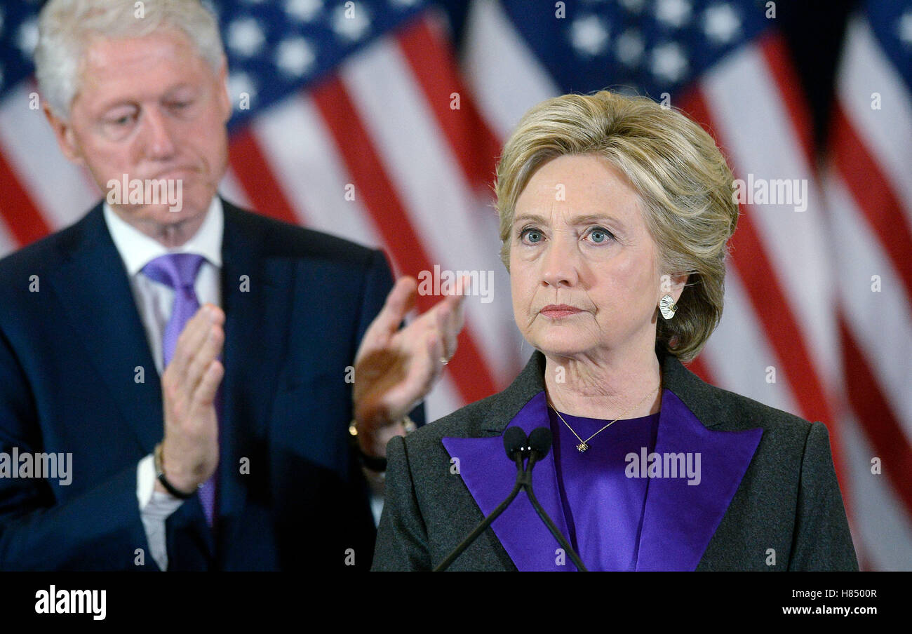 Hillary Clinton 2016 Concession Speech High Resolution Stock ...