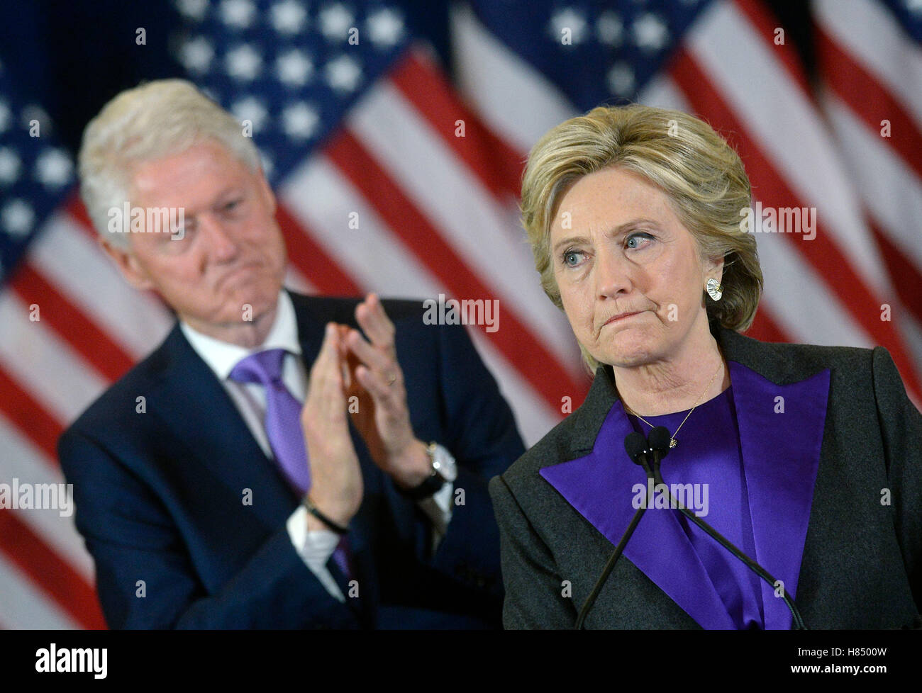 Hillary clinton 2016 concession speech hi-res stock photography and ...