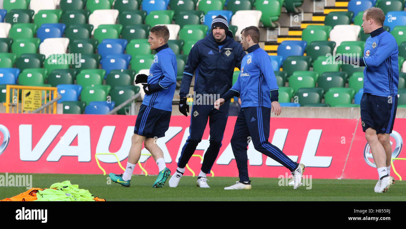 National Football Stadium, Belfast, Northern Ireland. 10th November ...