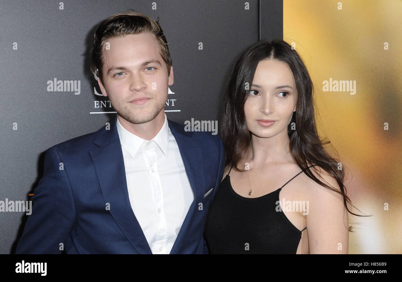 Los Angeles, CA, USA. 9th Nov, 2016. Alexander Calvert at arrivals for ...
