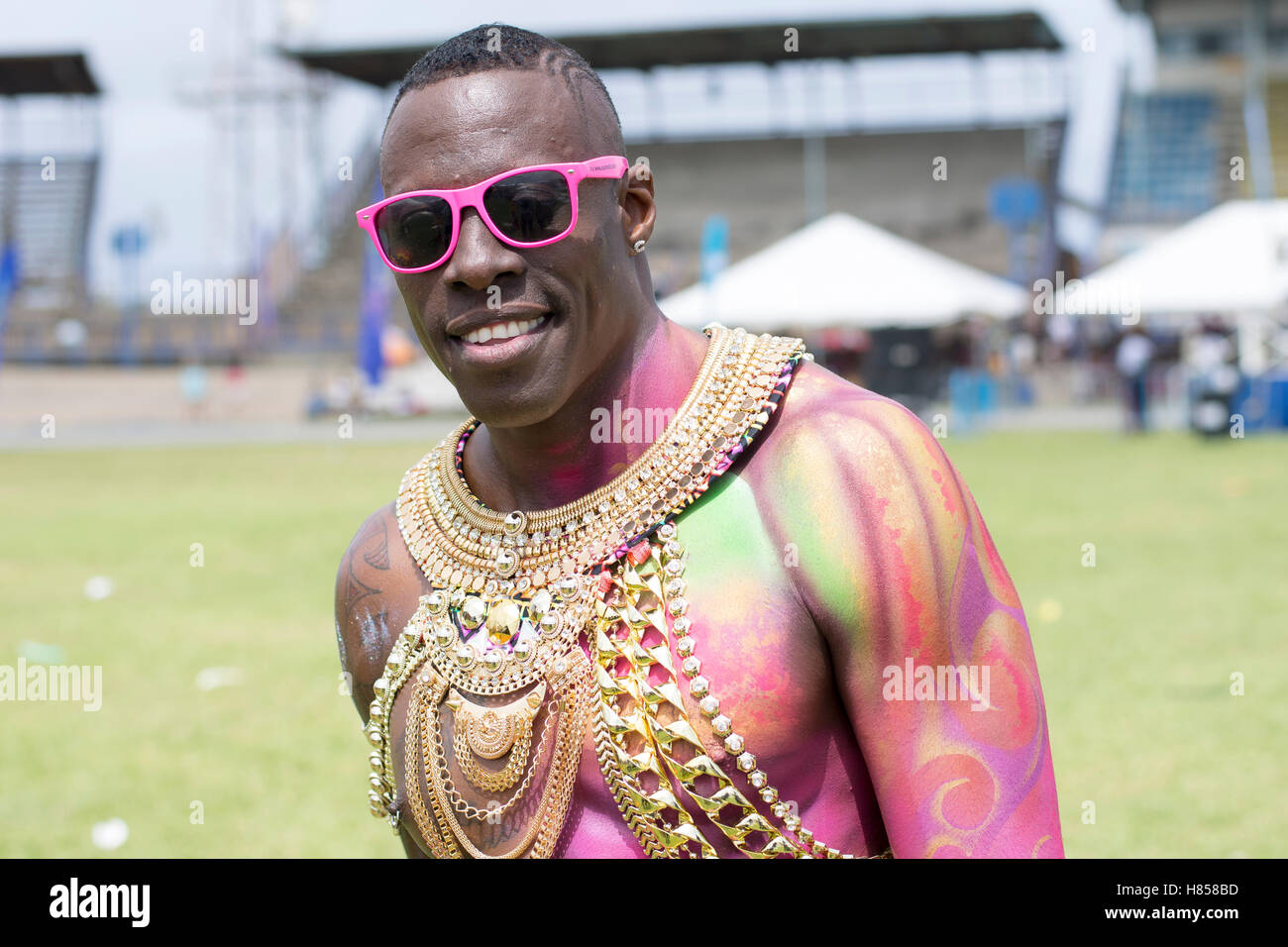Barbados Crop Over Festival (Grand Kadooment 2016 in Barbados Stock ...